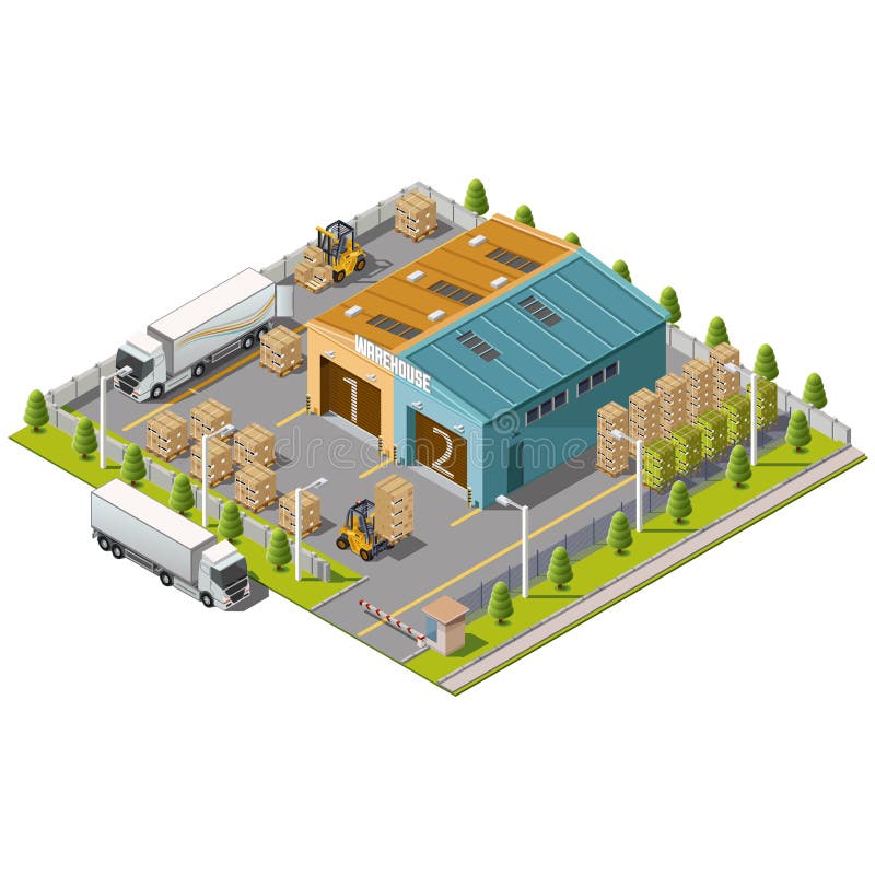 Industrial Factory Area Stock Illustrations – 12,604 Industrial Factory ...
