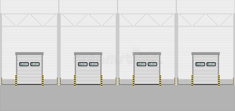 Structure of Roller Conveyor with Chain Drive Stock Illustration ...