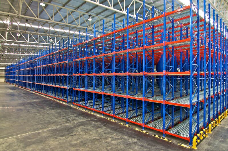 Warehouse Shelving Storage System Shelving Metal Pallet Racking Stock ...