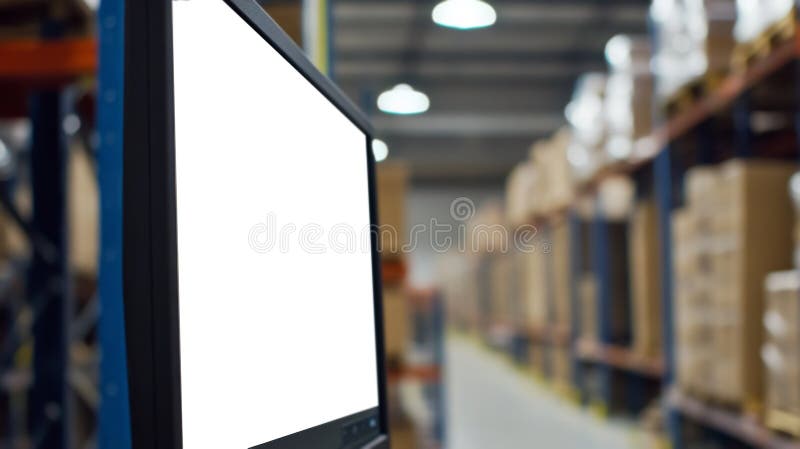 Warehouse Inventory Management Software Interface Display Stock ...