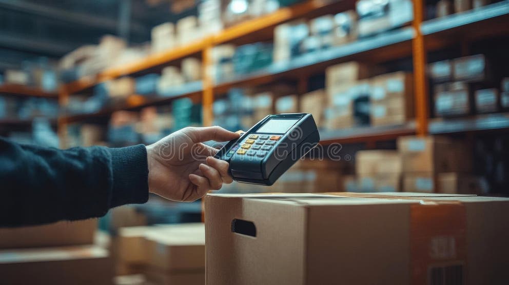 Warehouse Inventory Management System Processes Orders with Handheld ...