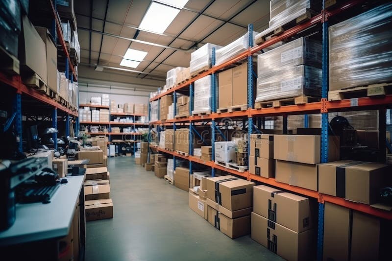 Warehouse Inventory Management. Temporary Storage Facility for Optimal ...