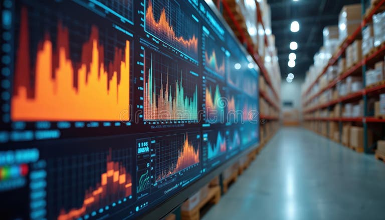 Warehouse Inventory Tracking Process with Graphs, Data Visualization on ...