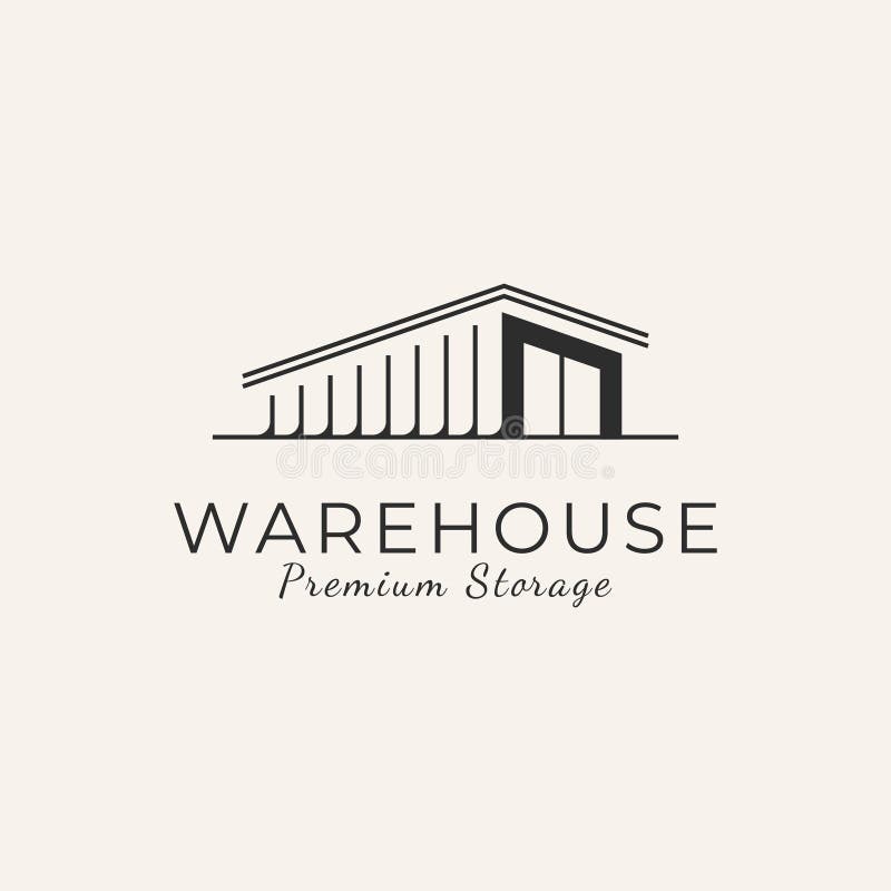 Logo Vector Warehouse Design Stock Illustrations – 12,398 Logo Vector ...
