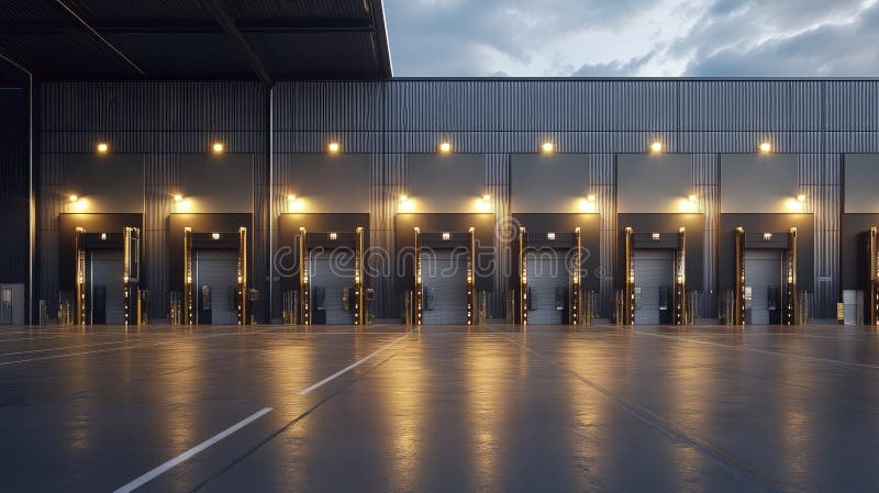 Lit Loading Docks Stock Illustrations – 25 Lit Loading Docks Stock ...