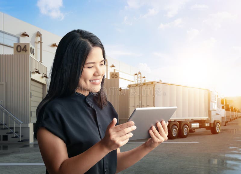 Warehouse or Logistic System Management with Assistant and Digital ...