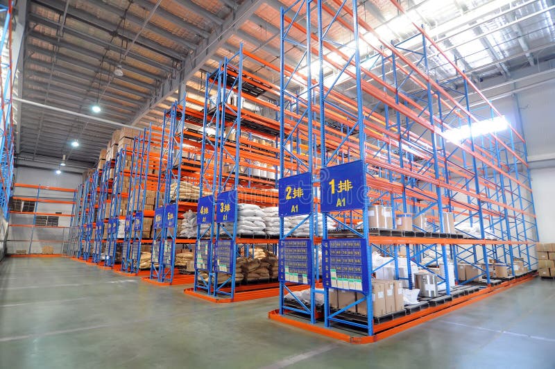 Warehouse Logistics stock photo. Image of industry, labor - 19756016