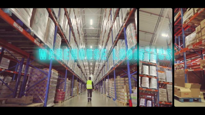 Warehouse Logistics Infographics. Warehouse Logistics Opener Stock ...