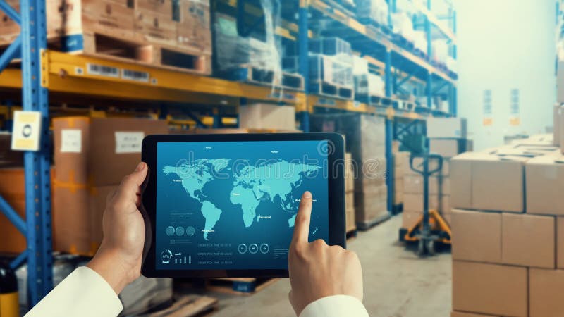 Warehouse Management Deft Software in Computer for Real Time Monitoring ...