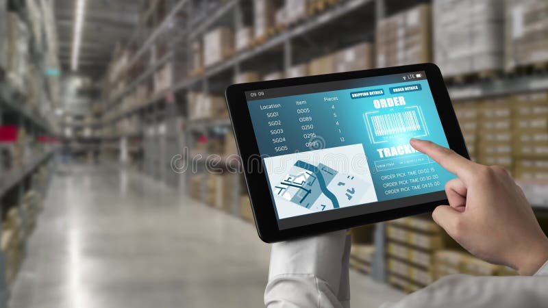 Warehouse Management Deft Software in Computer for Real Time Monitoring ...