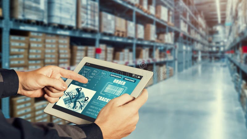 Warehouse Management Deft Software in Computer for Real Time Monitoring ...