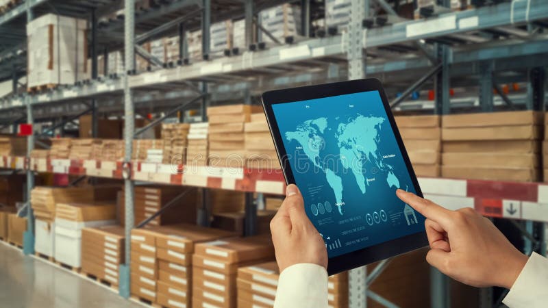 Warehouse Management Deft Software in Computer for Real Time Monitoring ...