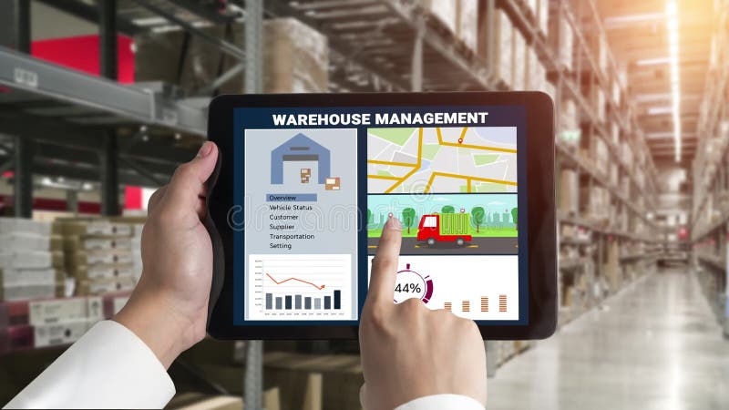 Warehouse Management Deft Software in Computer for Real Time Monitoring ...