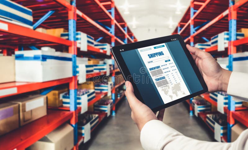 Warehouse Management Innovative Software in Computer for Real Time ...