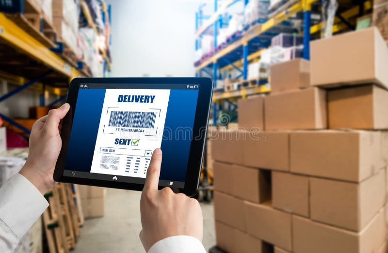 Warehouse Management Innovative Software in Computer for Real Time ...
