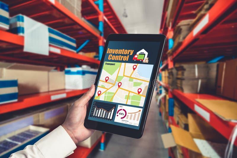 Warehouse Management Innovative Software in Computer for Real Time ...