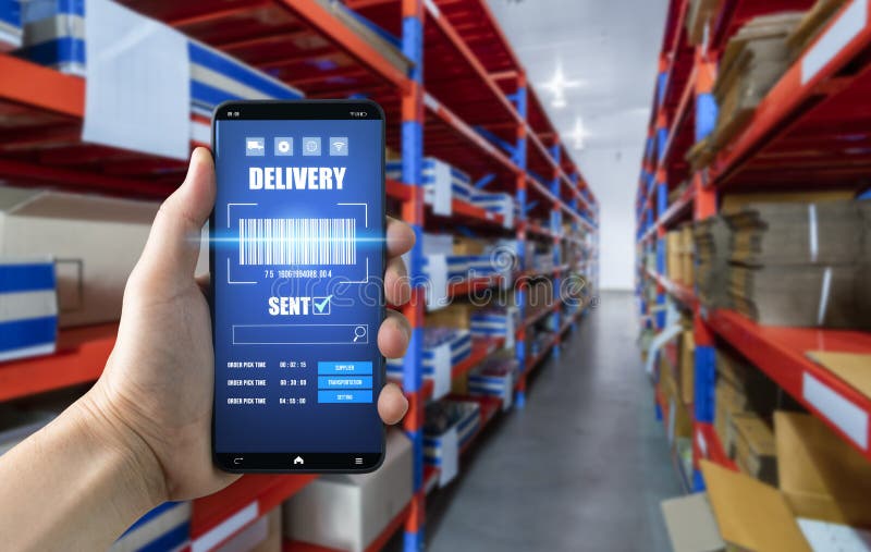 Warehouse Management Innovative Software in Computer for Real Time ...