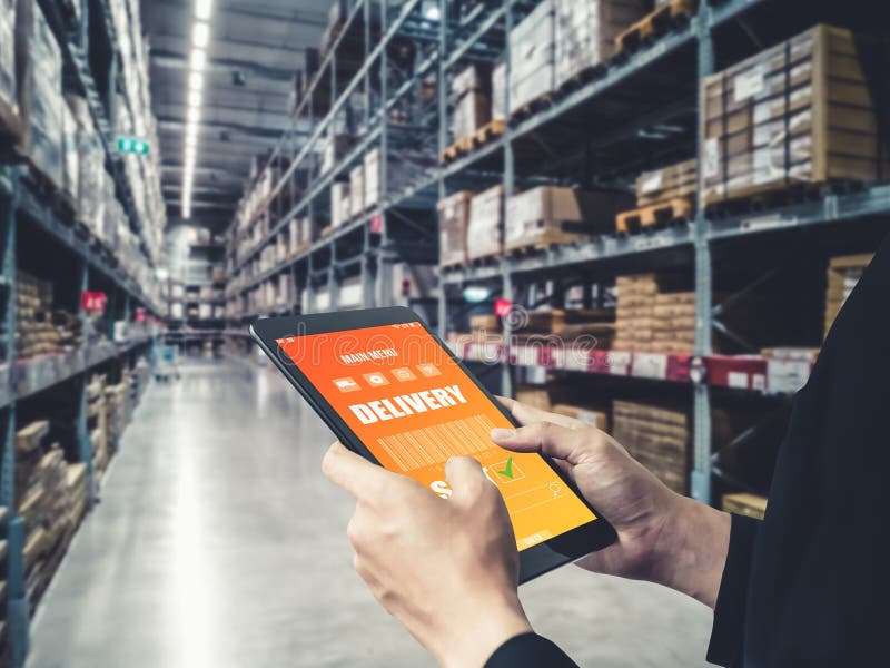 Warehouse Management Innovative Software in Computer for Real Time ...