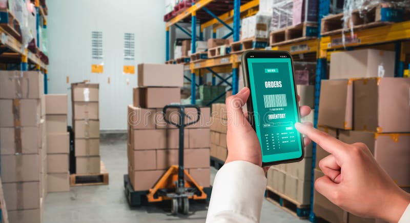 Warehouse Management Innovative Software in Computer for Real Time ...