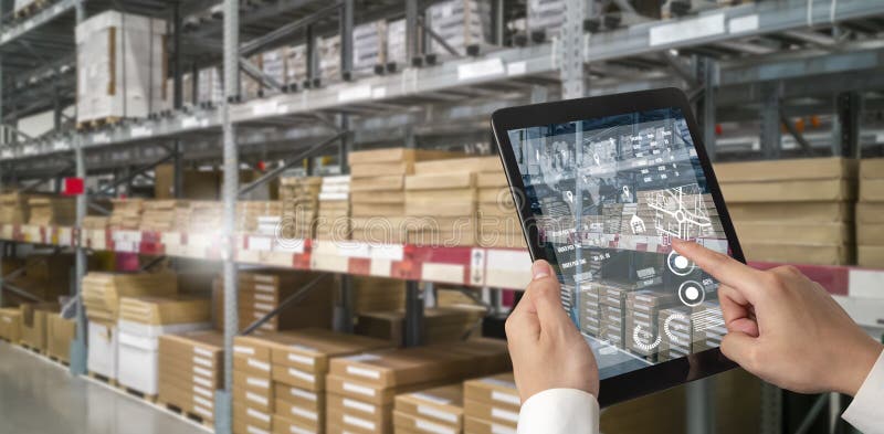 Warehouse Management Innovative Software in Computer for Real Time ...