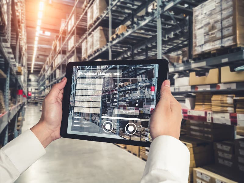 Warehouse Management Innovative Software in Computer for Real Time ...