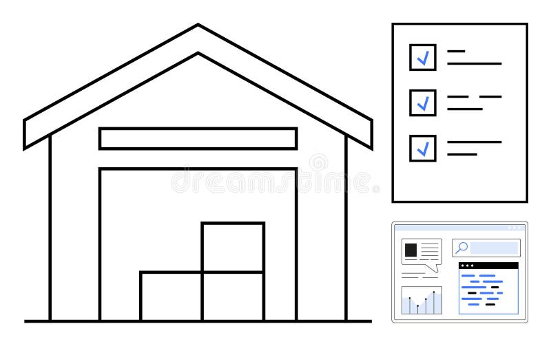 Warehouse Management with Inventory Tracking and Checklist Overview ...