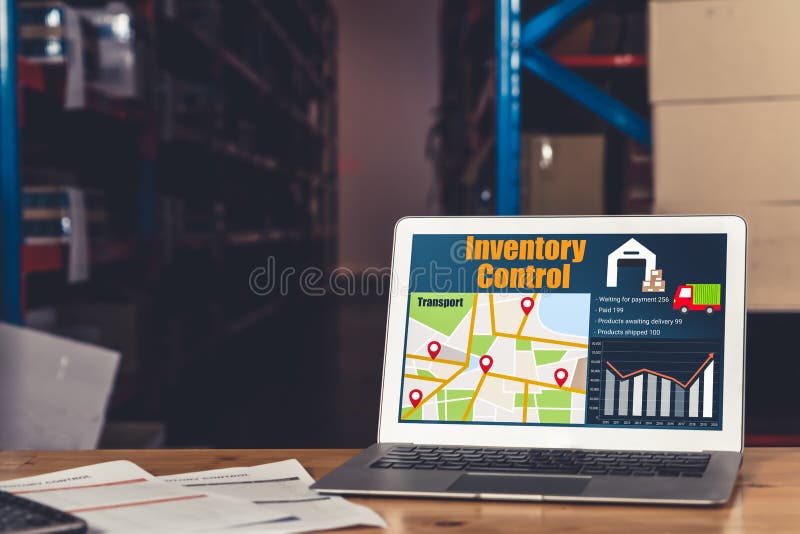 Warehouse Management Software Application in Computer for Real Time ...