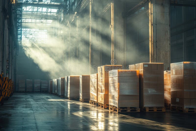 Warehouse Management System Enhances Efficiency with Organized Pallet ...