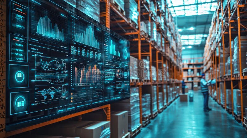 Warehouse Management, Warehouse Management System Interface with Data ...