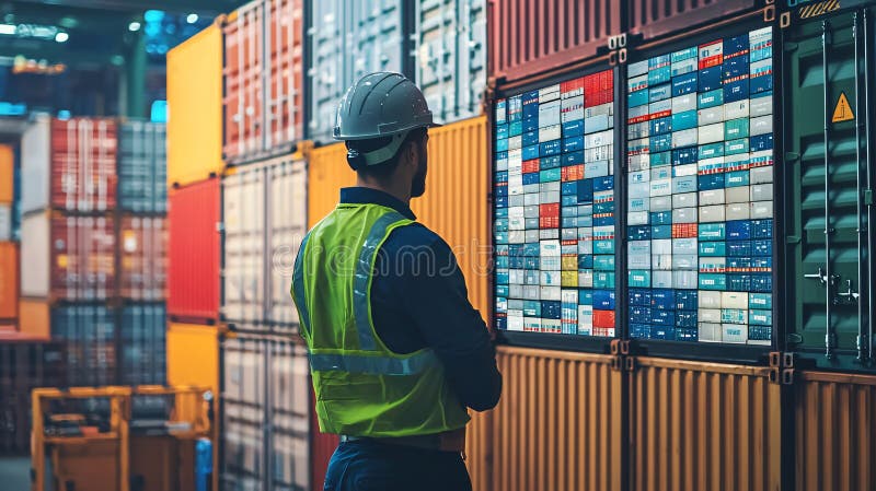 Warehouse Manager Overseeing Efficient Logistics and Inventory ...