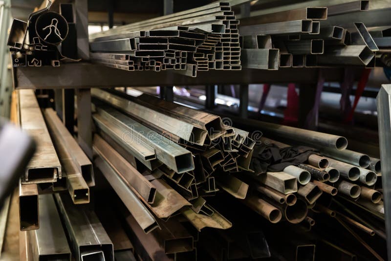 Metal Beams Building Corner Frame Structure Iron Steel Construction ...