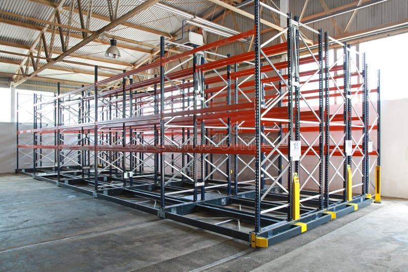 Warehouse stock photo. Image of industry, shelves, rack - 32974736