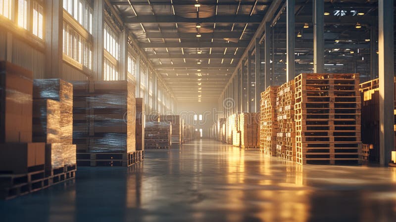 Warehouse Operations with Pallet Stacking, Sorting, and Delivery ...