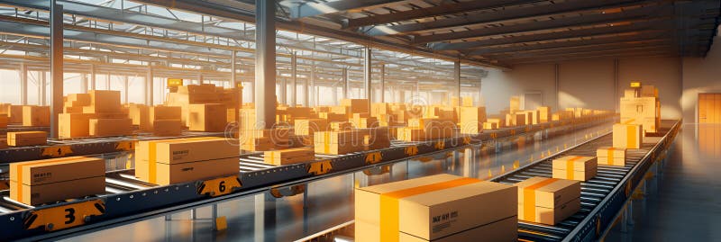 Warehouse, Package Shipment, Freight Transportation and Delivery ...