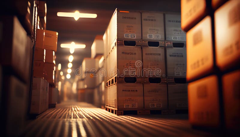685 Warehouse Packed Boxes Stock Photos - Free & Royalty-Free Stock ...