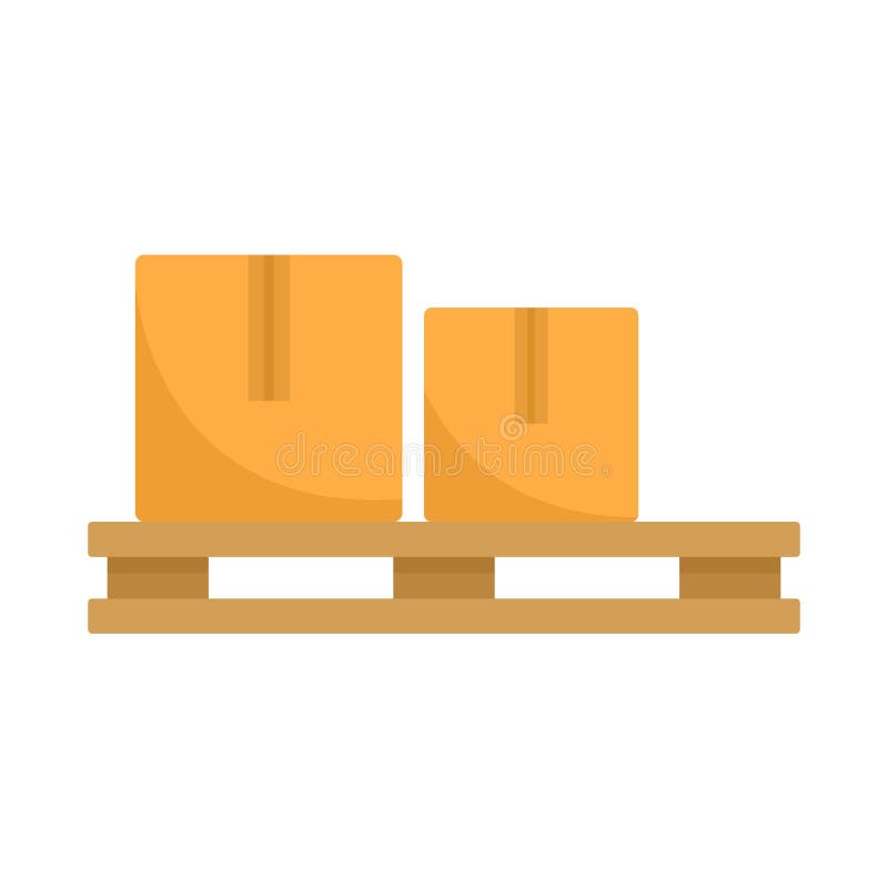 Parcel Rack Icon, Simple Style Stock Vector - Illustration of packaging ...