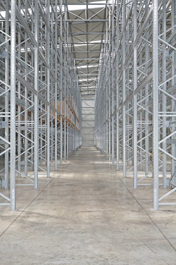 Racking stock image. Image of center, commercial, storage - 71049545