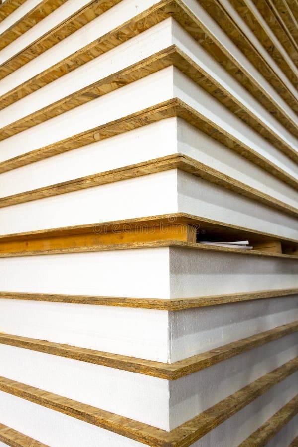 Warehouse Panels for Construction Stock Image - Image of cell, padding ...