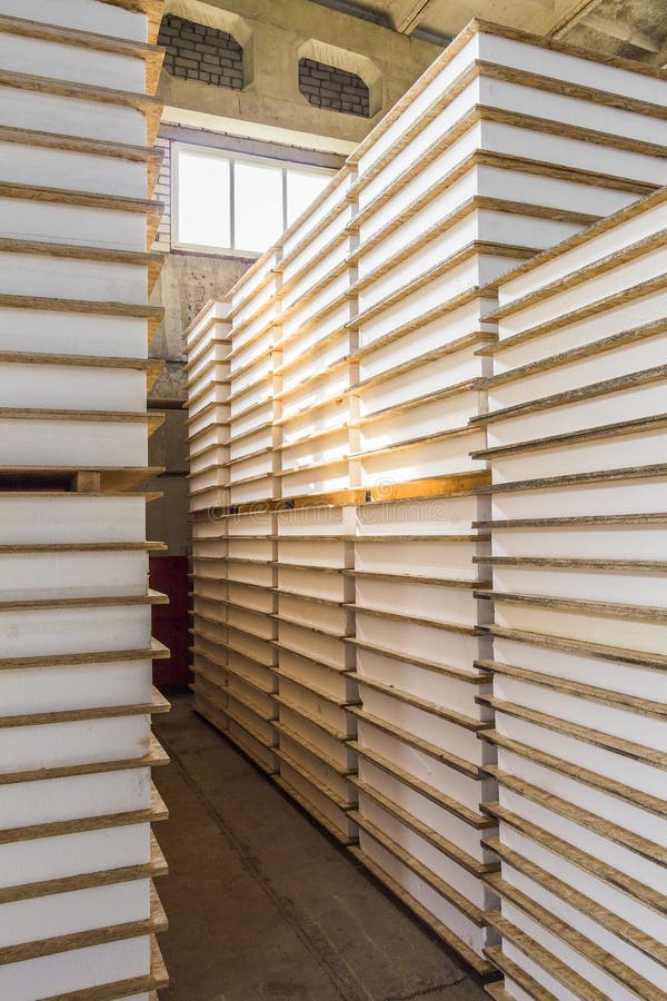 Warehouse Panels for Construction Stock Image - Image of cell, padding ...