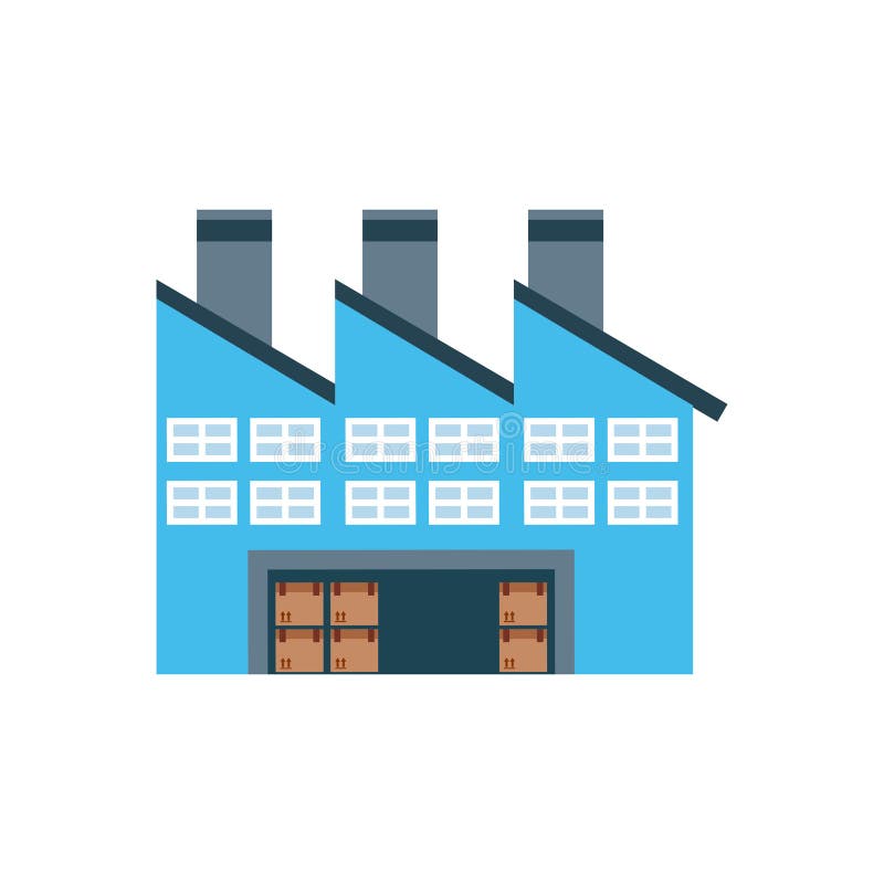 Warehouse poster stock vector. Illustration of pictogram - 50006610