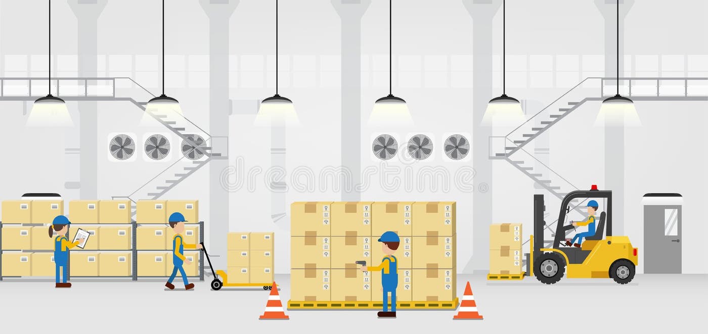 Warehouse Process Stock Illustrations – 17,606 Warehouse Process Stock ...