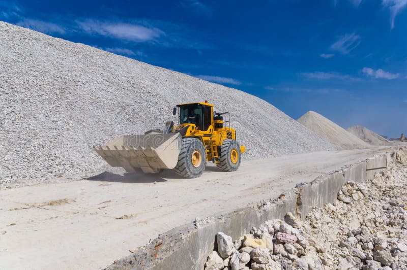 Road in quarry stock photo. Image of industry, dirty - 39948948