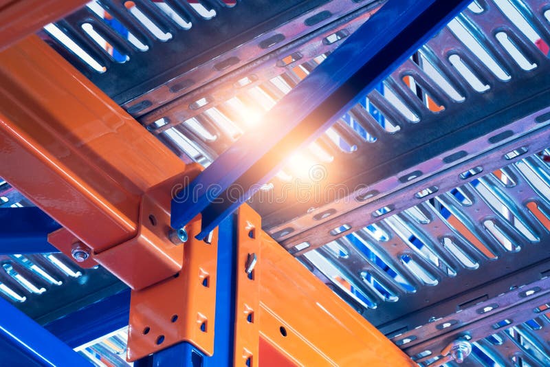 Warehouse Racks Metal Dismountable Constructions, Modern Warehouse ...