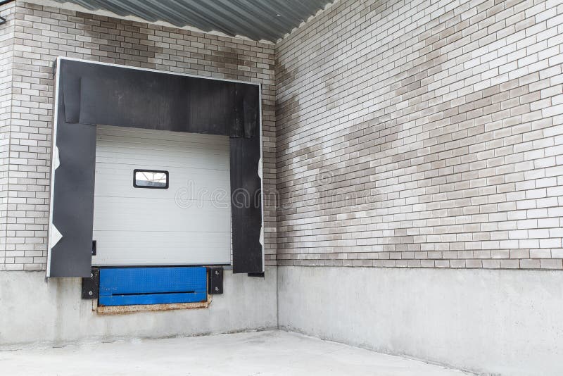 Warehouse ramp stock image. Image of loading, gate, dock - 55261881
