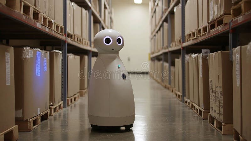 Warehouse Automation Vision Stock Illustrations – 164 Warehouse ...