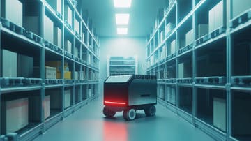 Warehouse Automation Vision Stock Illustrations – 164 Warehouse ...