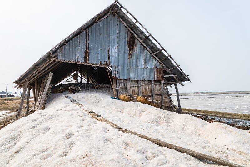 Warehouse for salt store stock photo. Image of salt, texture - 51428078