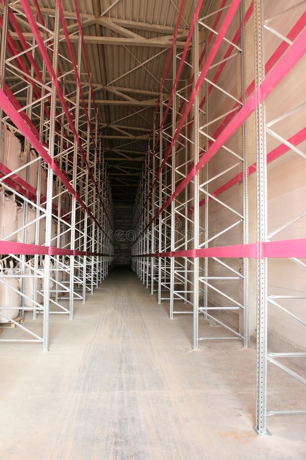 Warehouse Shelves With Products In Boxes, Stock Control & Invent Stock ...