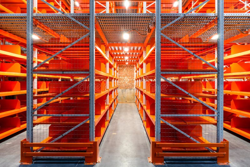 Warehouse rack stock photo. Image of shelves, distribution - 3135718