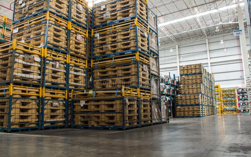 Warehouse of spare parts stock photo. Image of shelf - 37201512